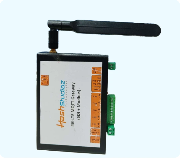 4G-LTE RS-485 Modbus Gateway with 5 Digital Inputs - IoTStudioz